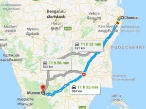 How to Plan your Trip from Chennai to Munnar ?-Distance, Car, Road ...